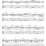Señorita - Nota -Tab | Gitareğitim.net